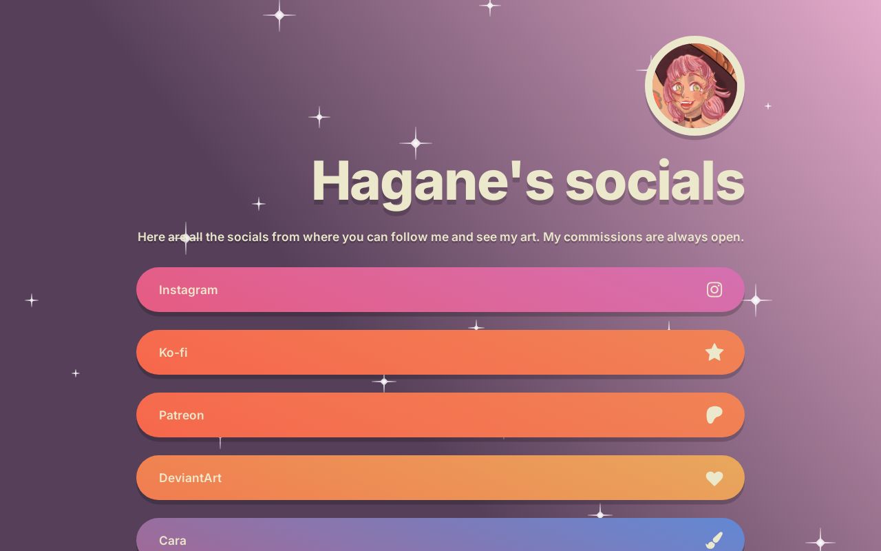 Hagane socials